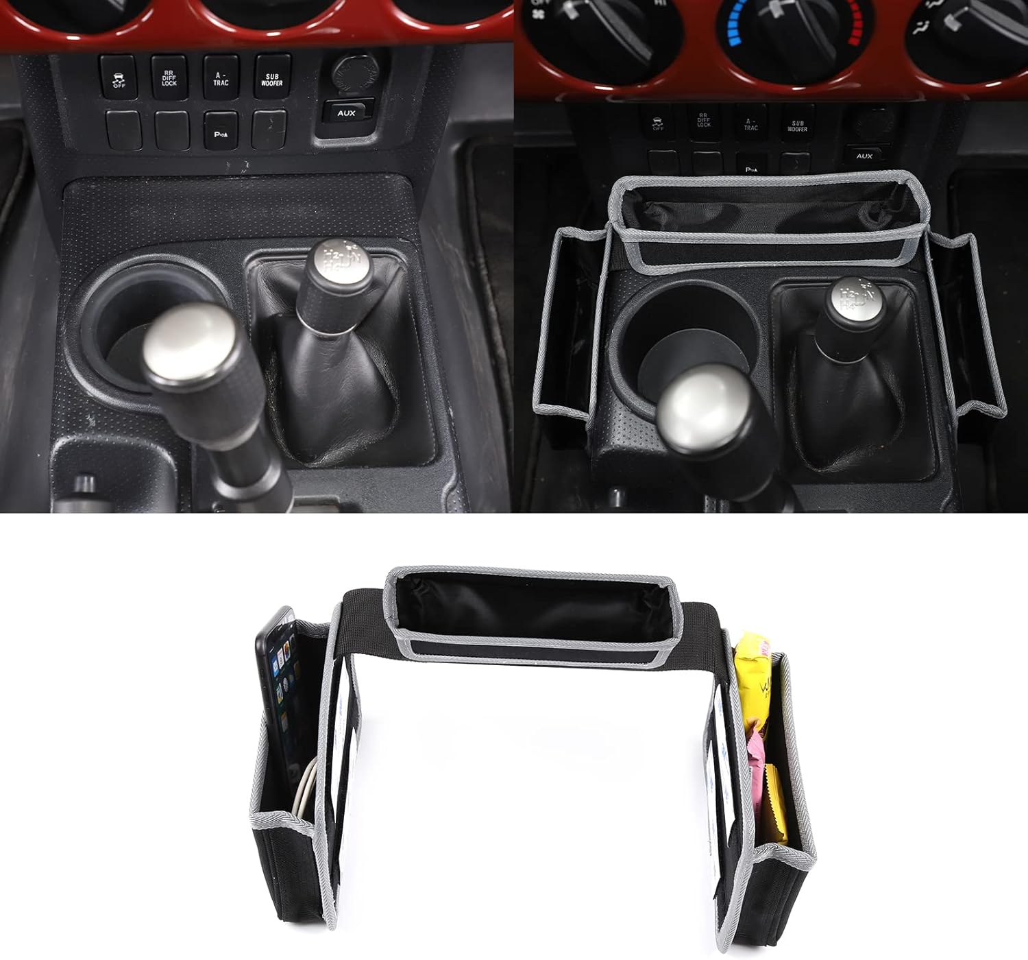 Amazon.com: Fgtagtal Fit for Toyota FJ Cruiser 2007-2021 Shifter ...