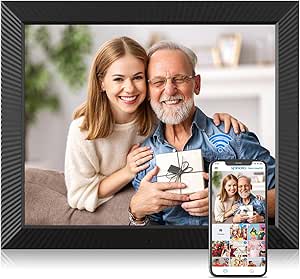 Amazon.com : FULLJA Large Smart Digital Photo Frame - 17 inch WiFi ...