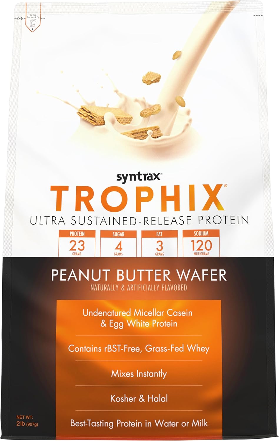 Amazon.com: Syntrax Nutrition Trophix Protein Powder, Ultra Sustained ...