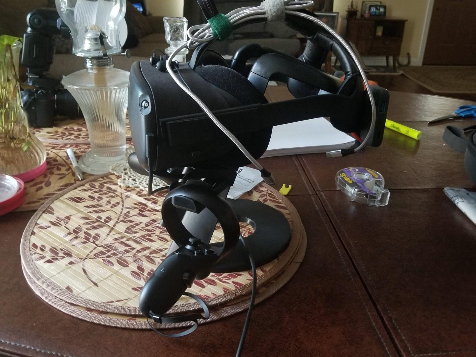 Amazon.com: AFAITH VR Stand, VR Headset Display Stand with Game ...