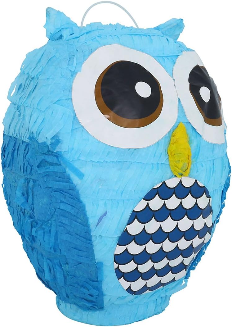 Amazon.com: Lytio Blue Owl Pinata Cute and Adorable (Piñata) Ideal for ...