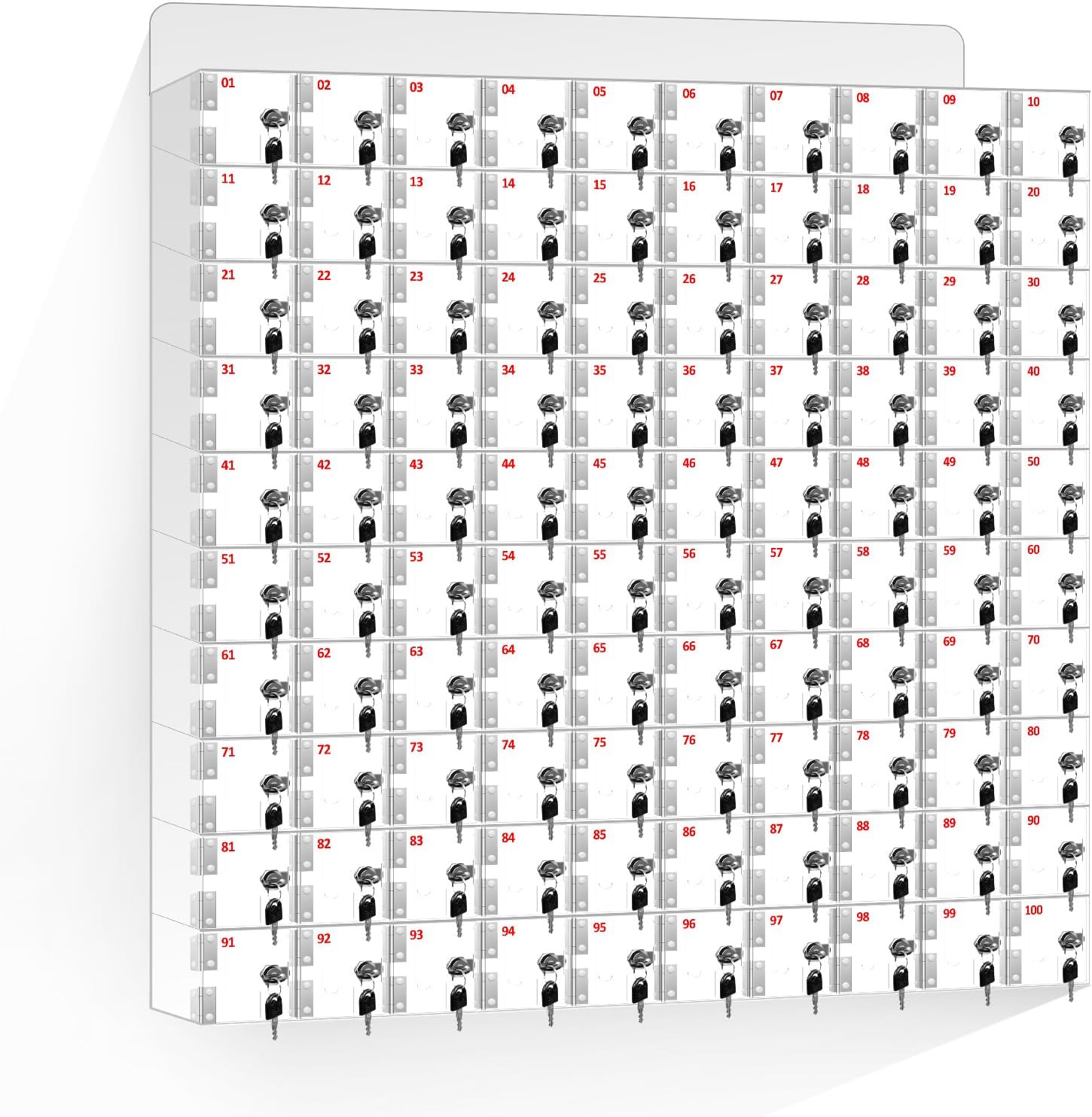 Amazon.com: MACIUM Cell Phone Locker Box, Clear Cell Phone Storage ...