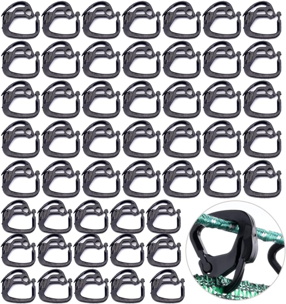 Amazon.com: UtySty 50 Pack Shade Cloth Clips Plastic Lock Grip Hooks ...