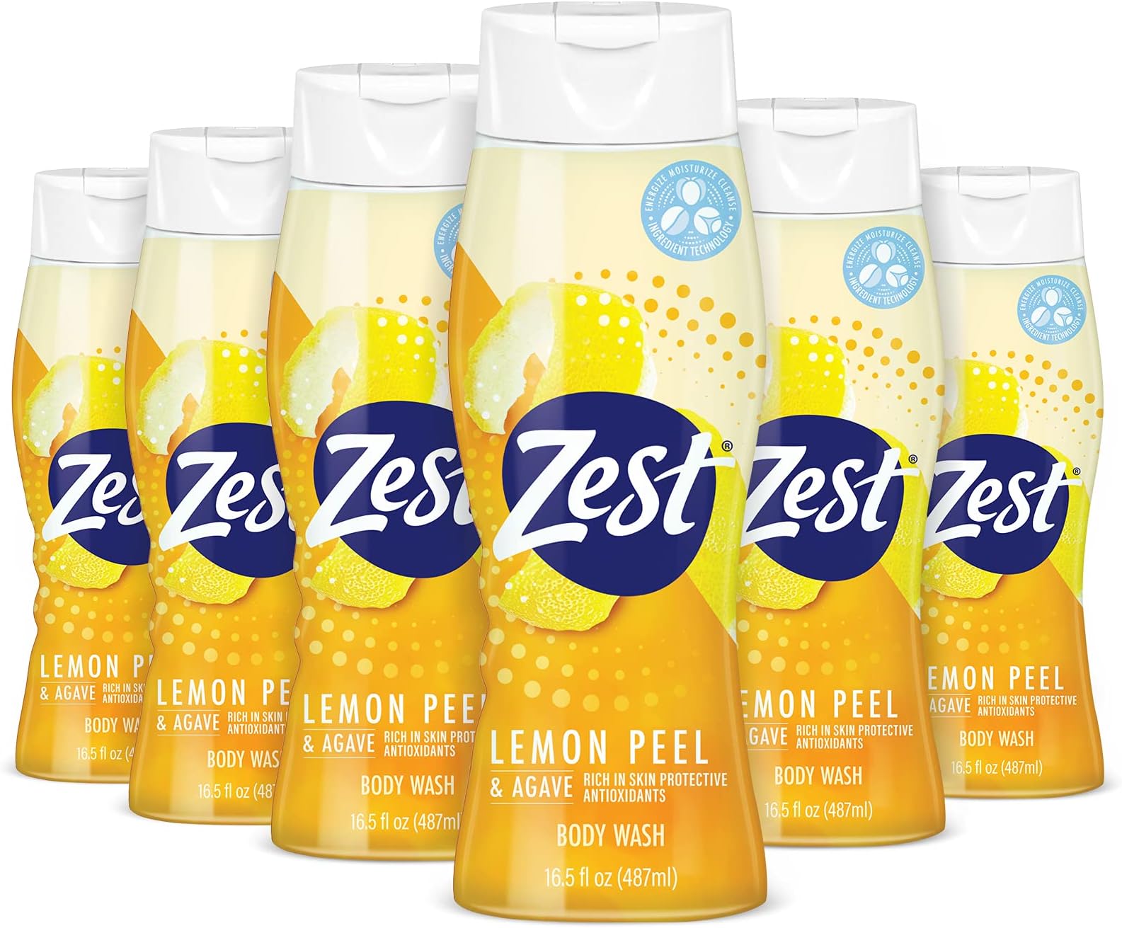 Amazon.com: Zest Aqua Hydrating Body Wash, 18 Fl Oz (Pack of 6 ...