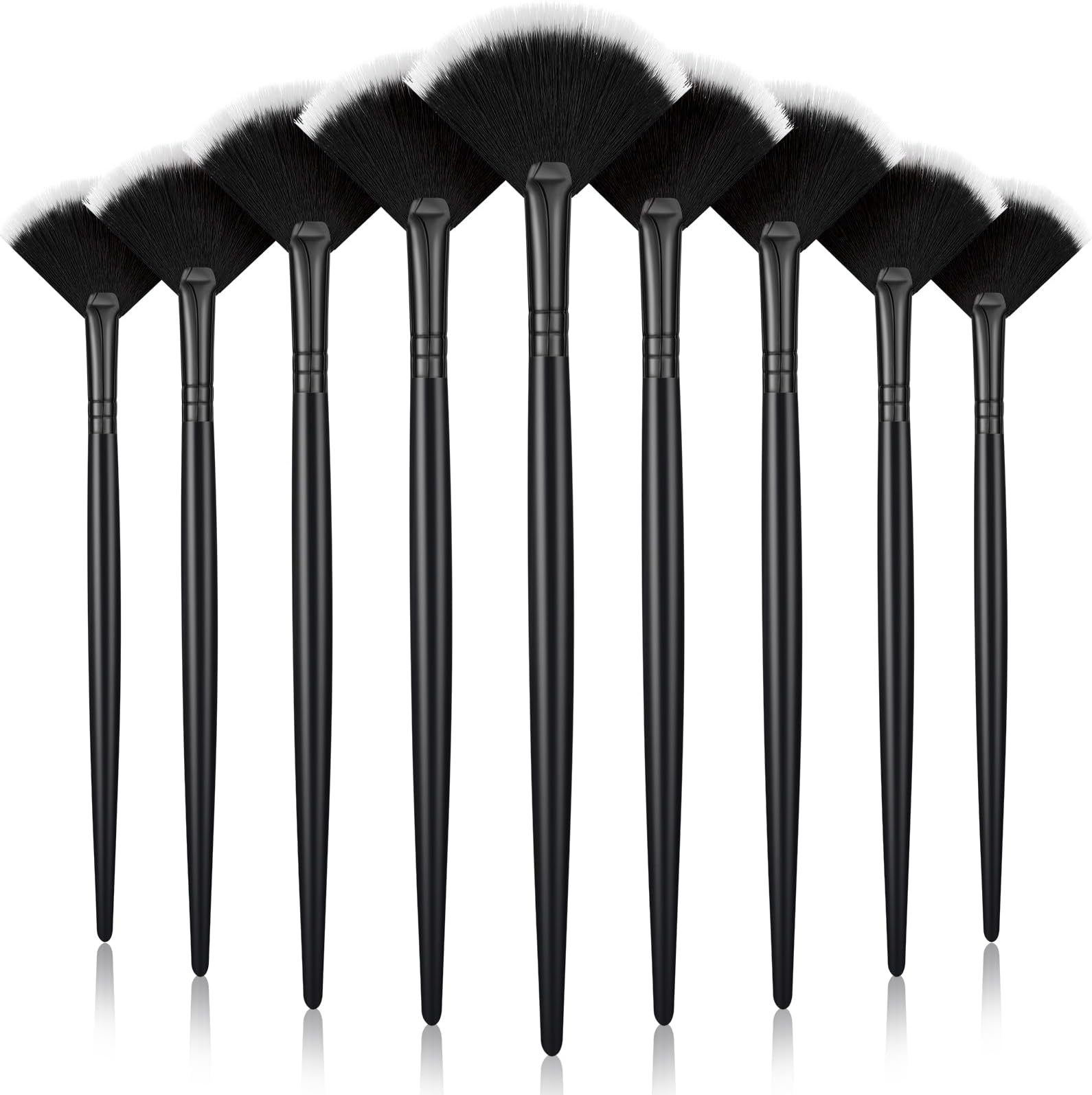 Amazon.com: Maitys 9 Pieces Facial Brushes Fan Mask Brushes, Soft ...