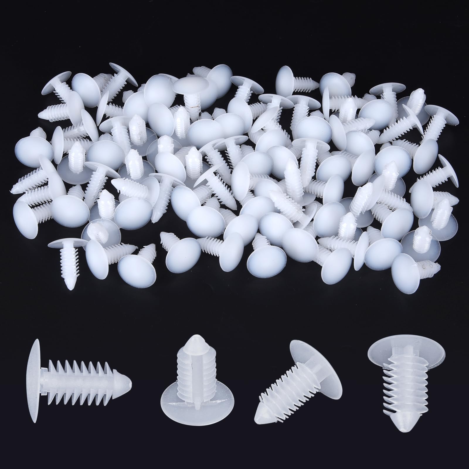 Amazon.com: 100 Pieces Patio Strapping Rivets Fasteners, 1/4 Inch Hole ...