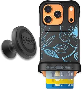 Amazon.com: Scooch for iPhone 17 Pro Case with Card Holder, Wingmate ...