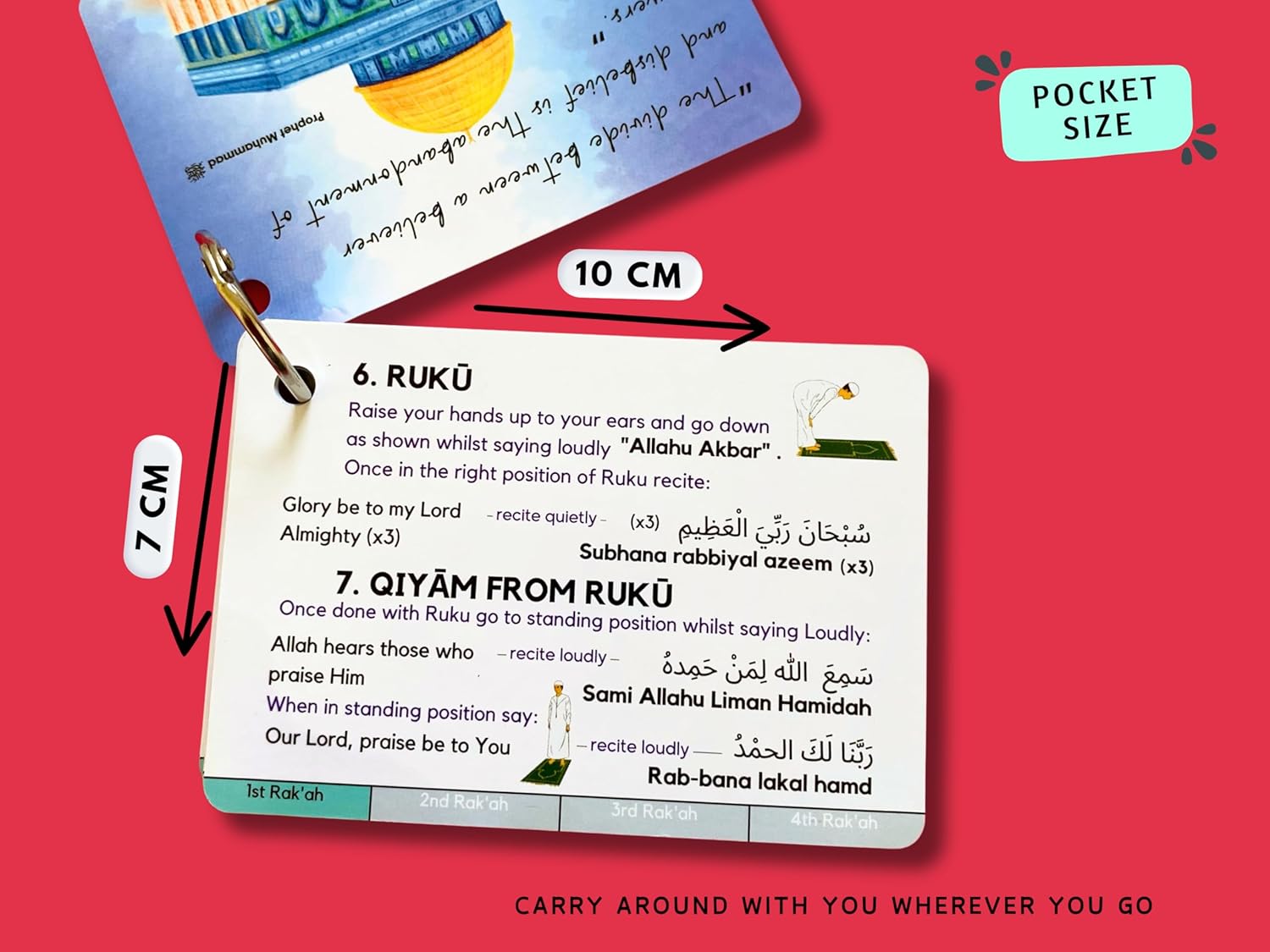 Islamic Salah Cards, How to Perform Salah, Step by Australia | Ubuy