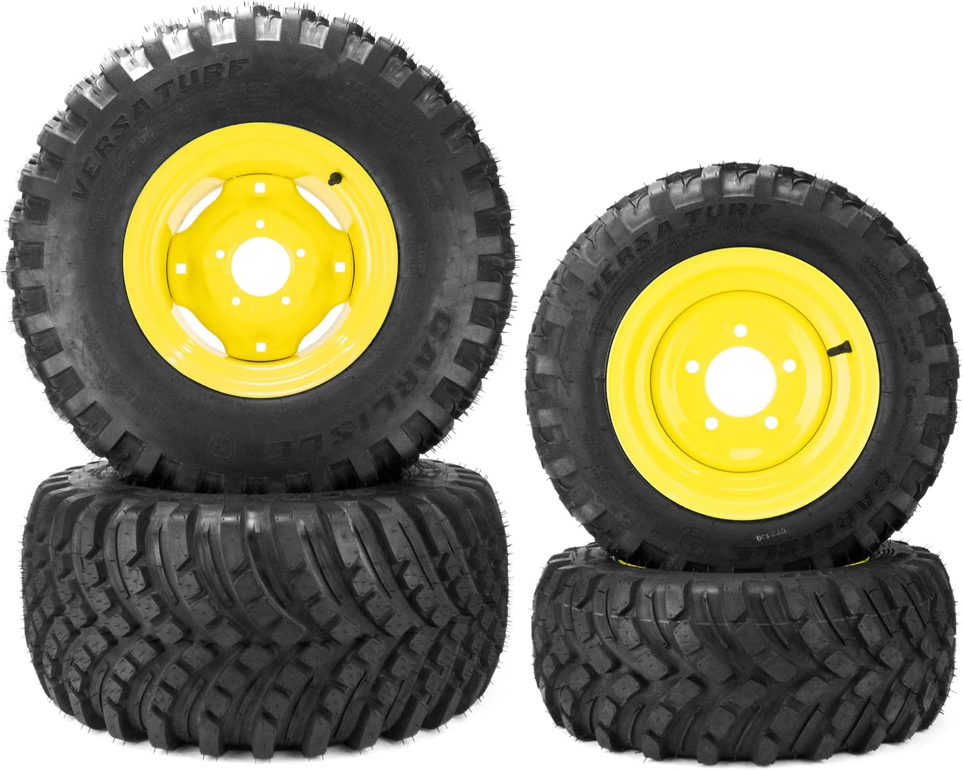 Amazon.com : MowerPartsGroup (4) Versa Turf Tire Assemblies 26x12.00-12 ...