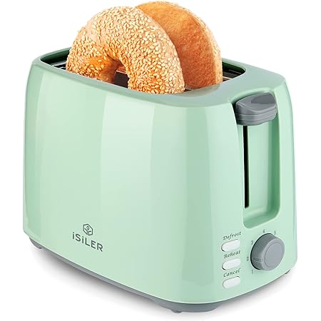Amazon.com: Mueller Retro Toaster 2 Slice with 7 Browning Levels and 3 ...