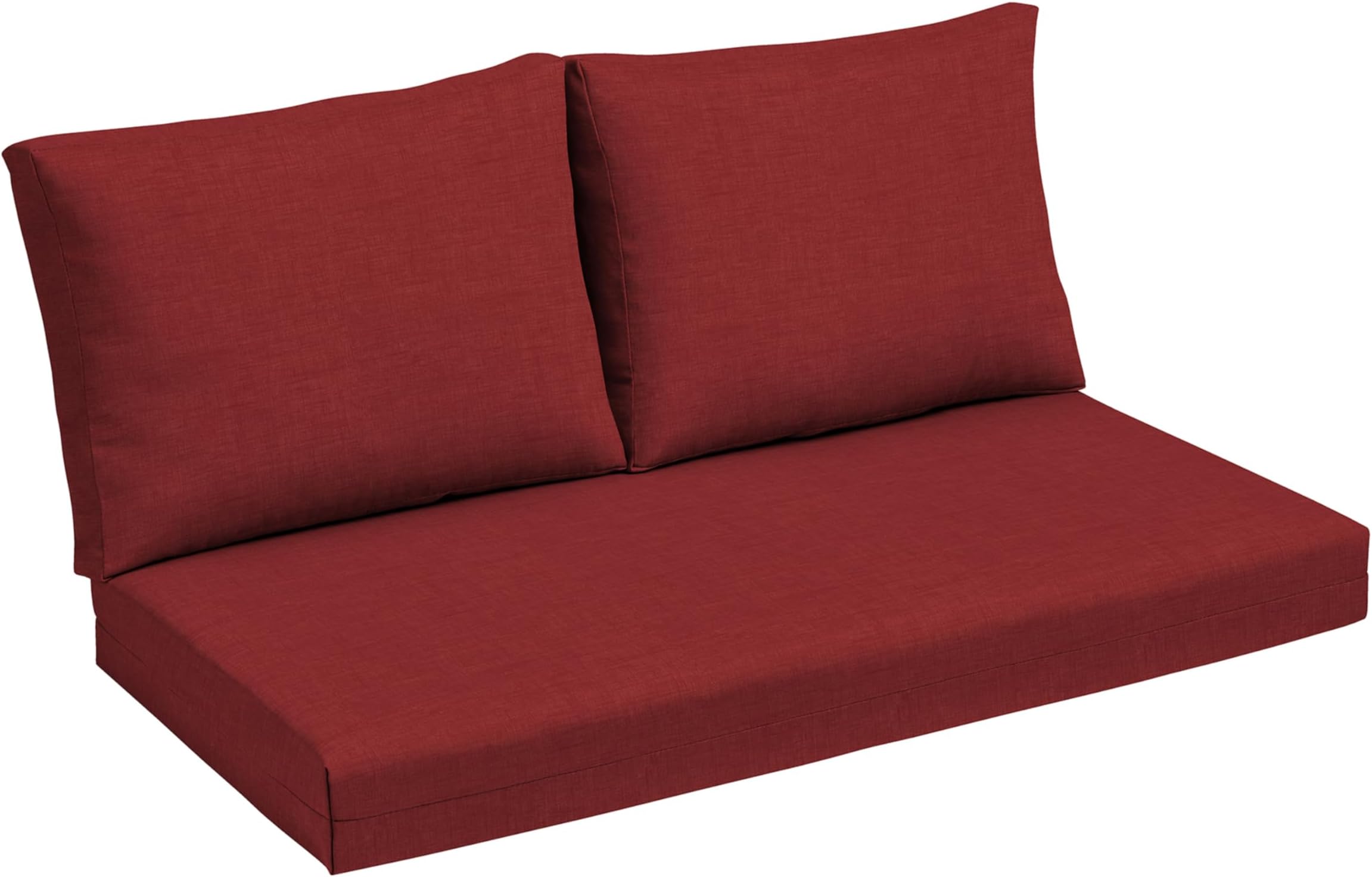 Amazon.com : Arden Selections Outdoor Loveseat Cushion Set, 48 x 24 ...