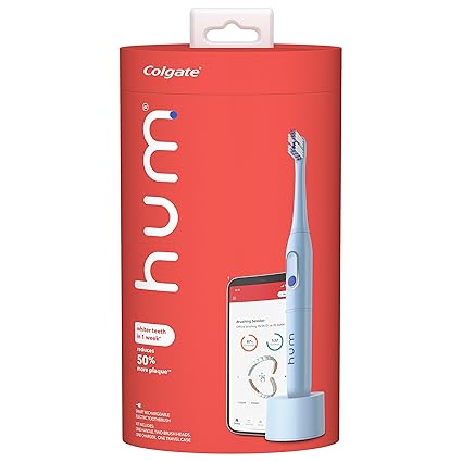 Amazon.com: Colgate hum Smart Electric Toothbrush Kit, Rechargeable ...