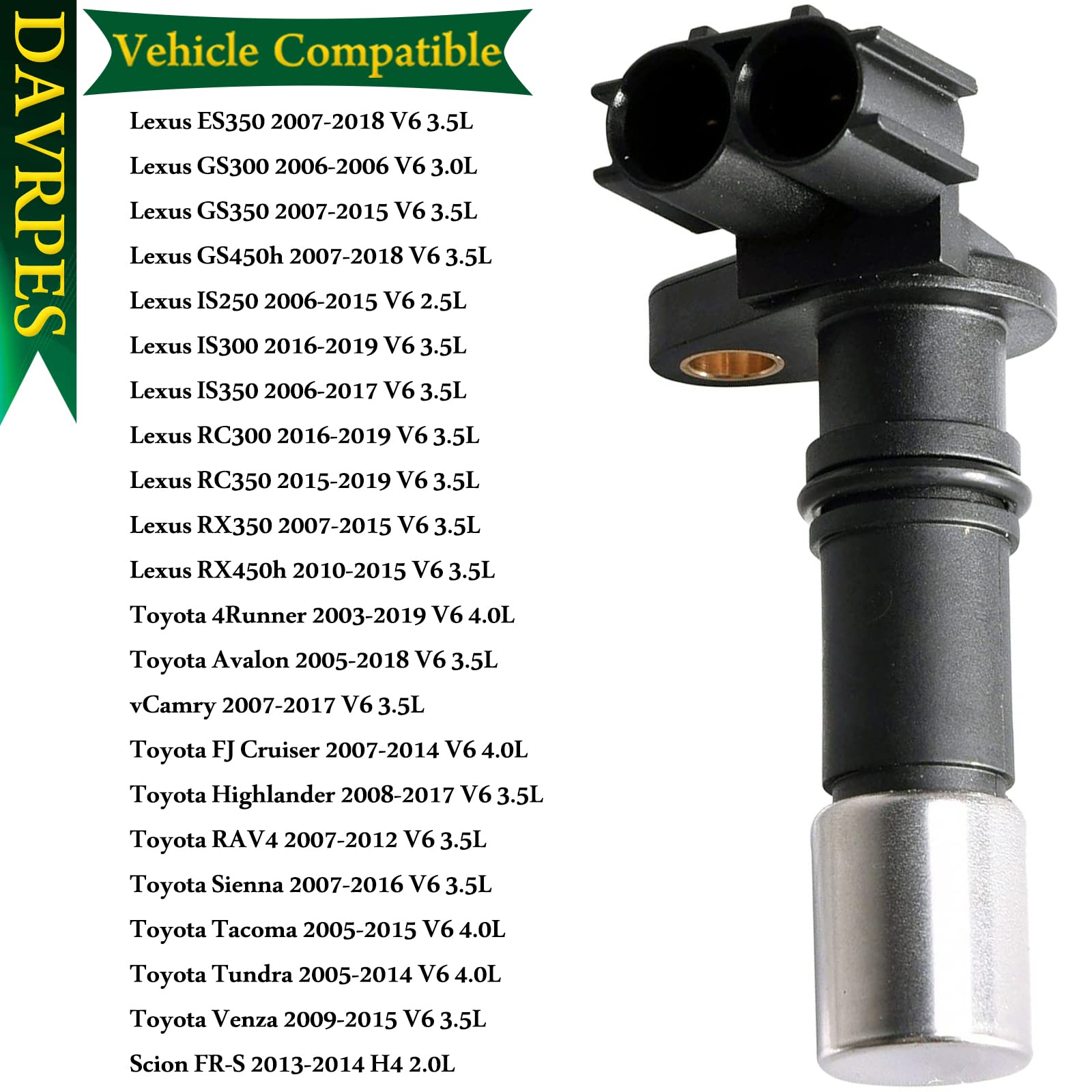 Crank Position Sensor ZBN Crank Crankshaft Position Sensor 90919-A5003 ...