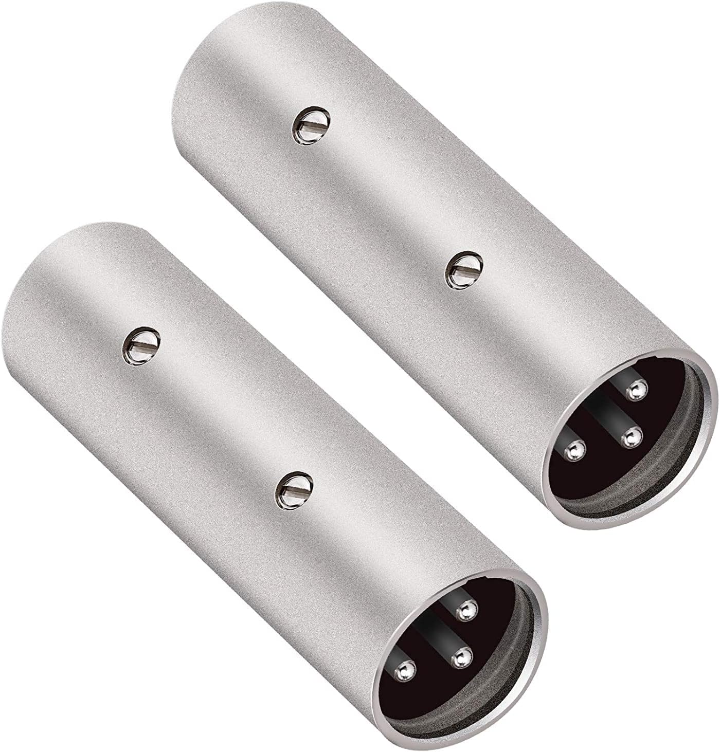 KEBILSHOP XLR Male to XLR Male Adapter - XLR 3-Pin Male to XLR 3-Pin ...