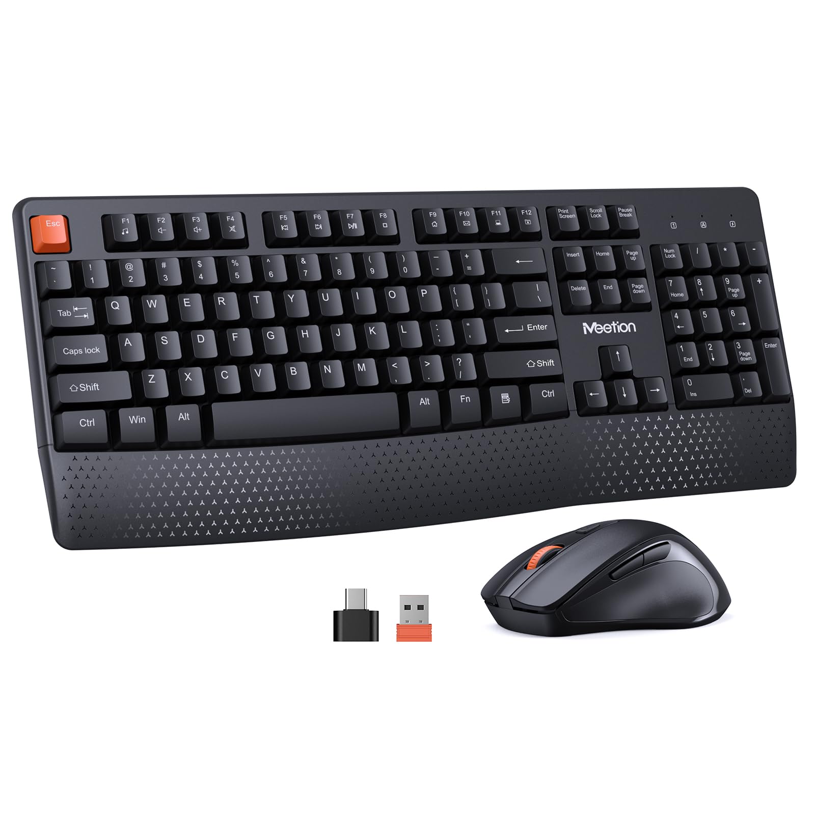 Buy MEETION Wireless Keyboard and Mouse, Computer Keyboard Mouse, 3 DPI ...