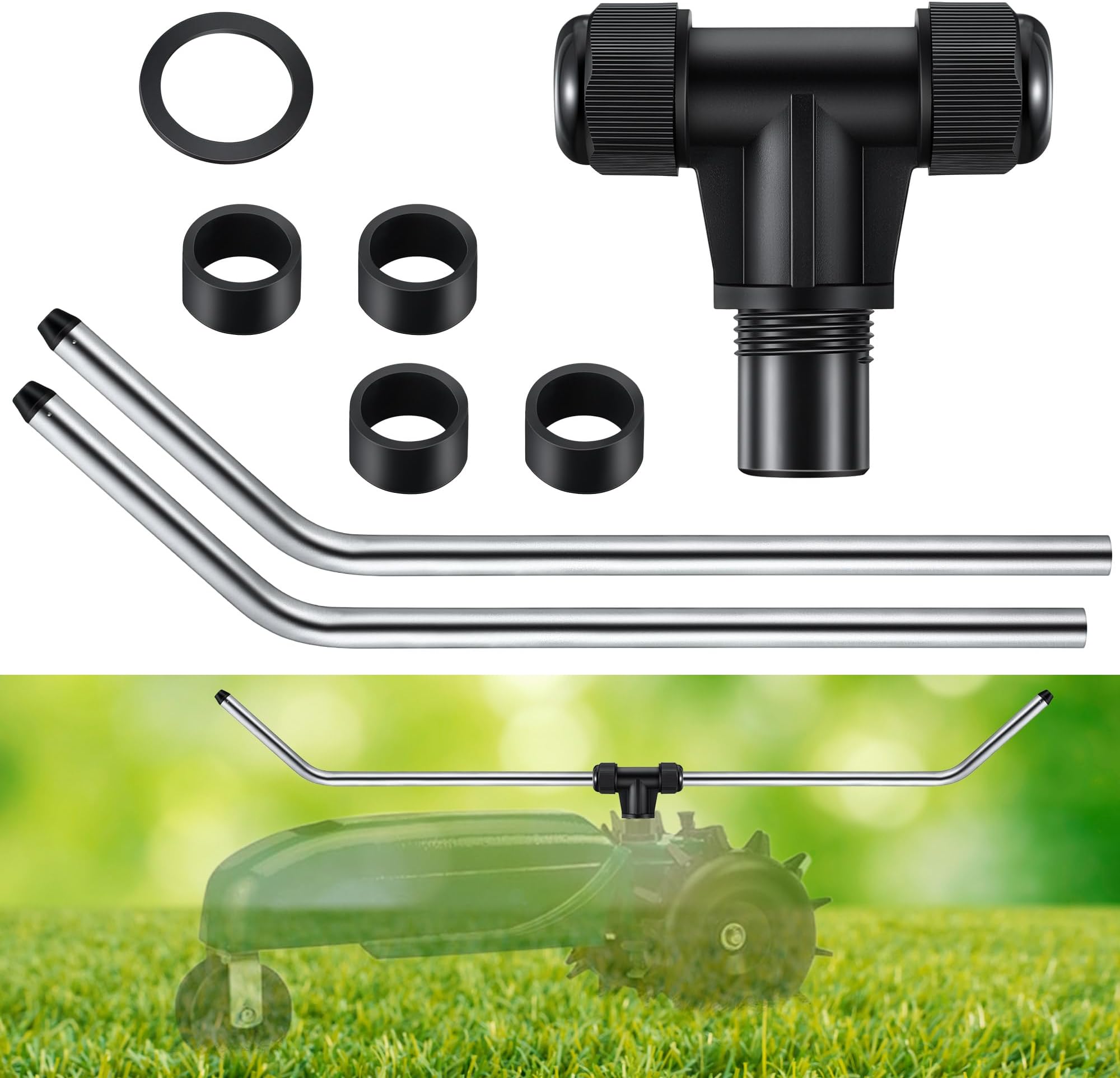 Amazon.com : Orbit Traveling Sprinkler Arms & Tee Replacement Parts for ...