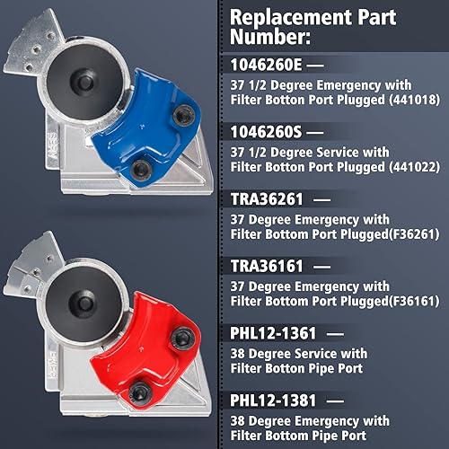 Snapklik.com : 37 Degree Angled Gladhands 1 Pair Die Cast Aluminum Glad ...