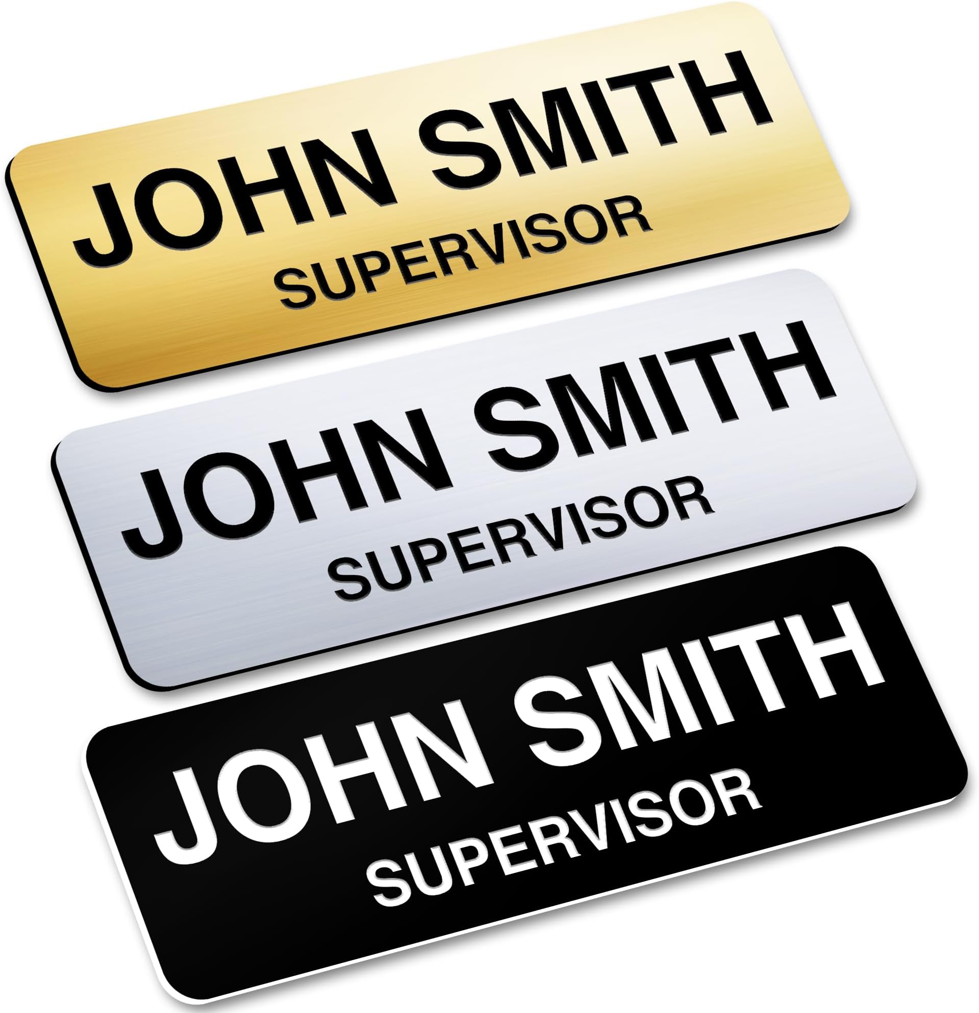 Amazon.com: Name Tag, Magnetic Name Tags, Personalized Name Tags, 1" x ...