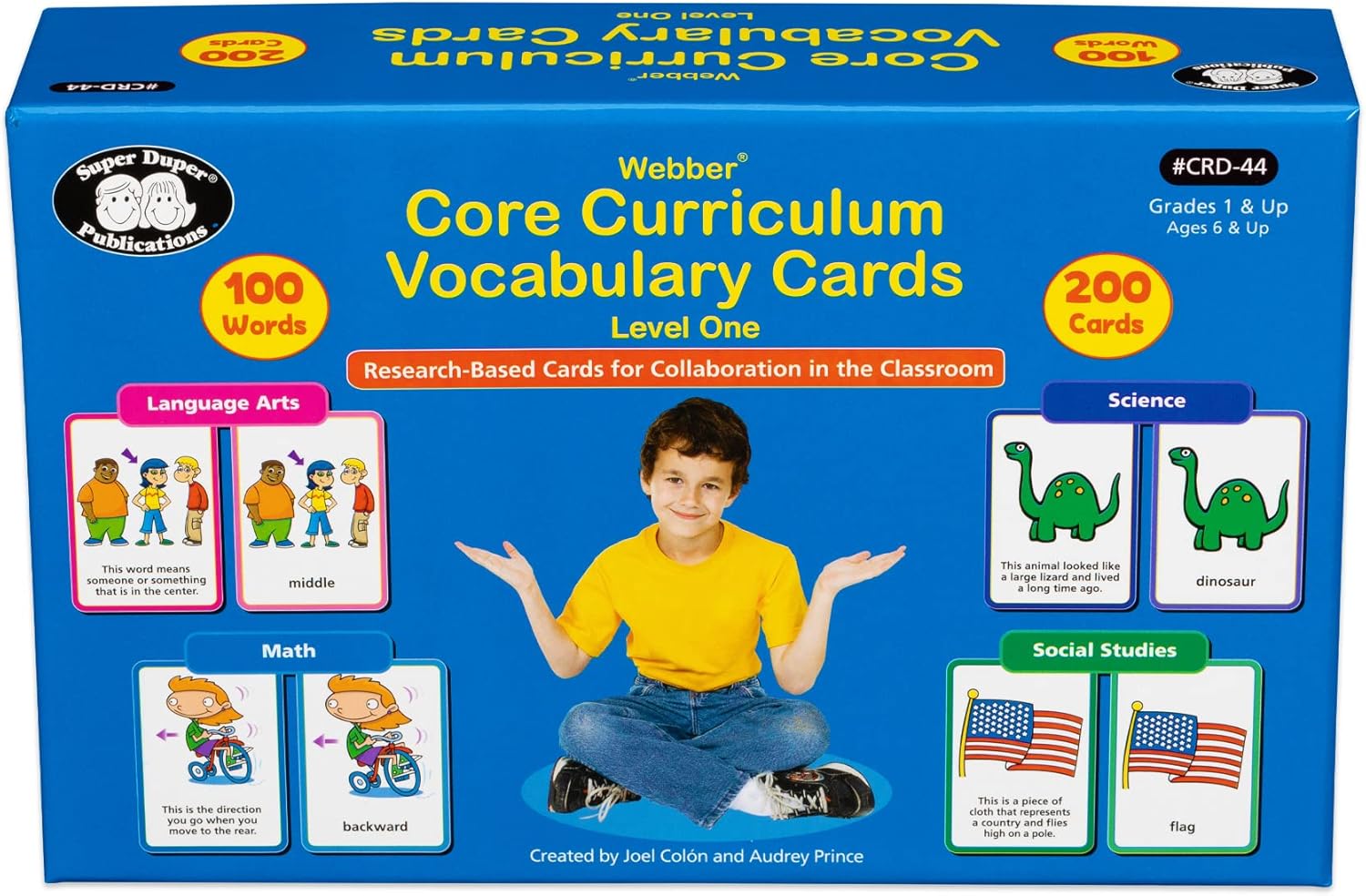 Super Duper Publications | Core Curriculum Vocabulary Flash Cards Level ...