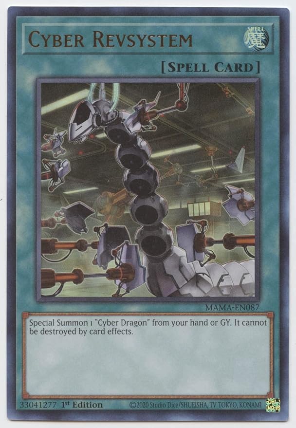 Amazon.com: Cyber Revsystem - MAMA-EN087 - Ultra Rare - 1st Edition ...