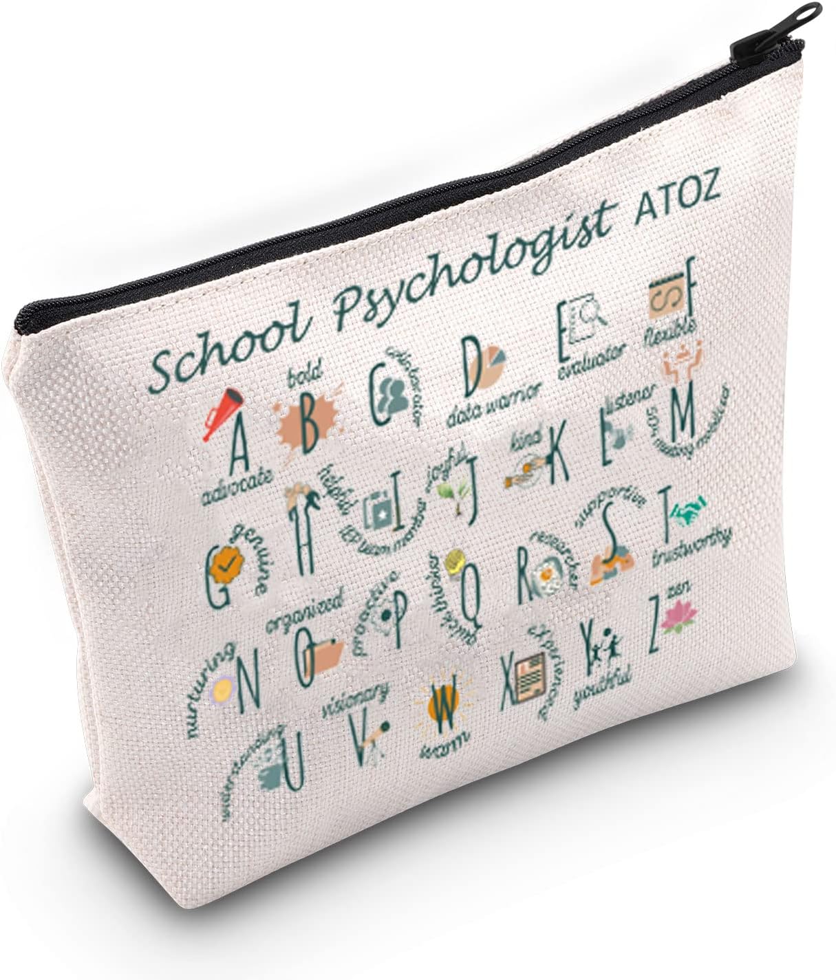 Amazon.com: Psychologist Cosmetic Bag Psychologist Appreciation Gift ...