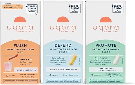 Amazon.com: Uqora Complete Regimen with Flush, Defend & Promote ...