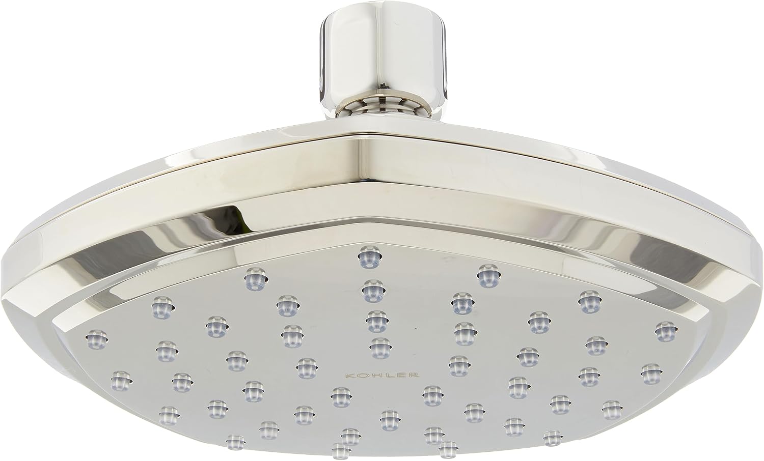 KOHLER 27050-G-SN Occasion 5" Single-Function Showerhead, Single-Spray ...
