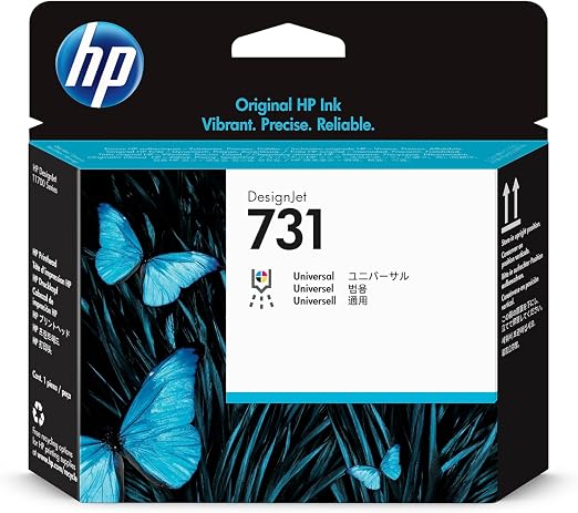 HP (Hewlett Packard) Original P2V27A HP 731 DesignJet Printhead | Cyan ...