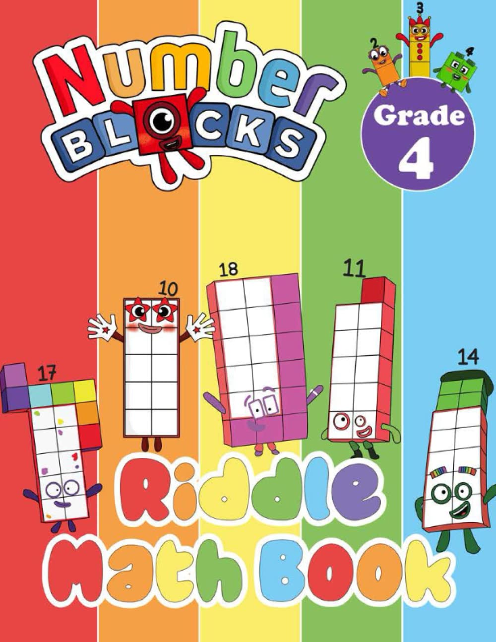 Buy NumberBlocks Math Riddle Book: 100+ Simple Exercises to Improve ...