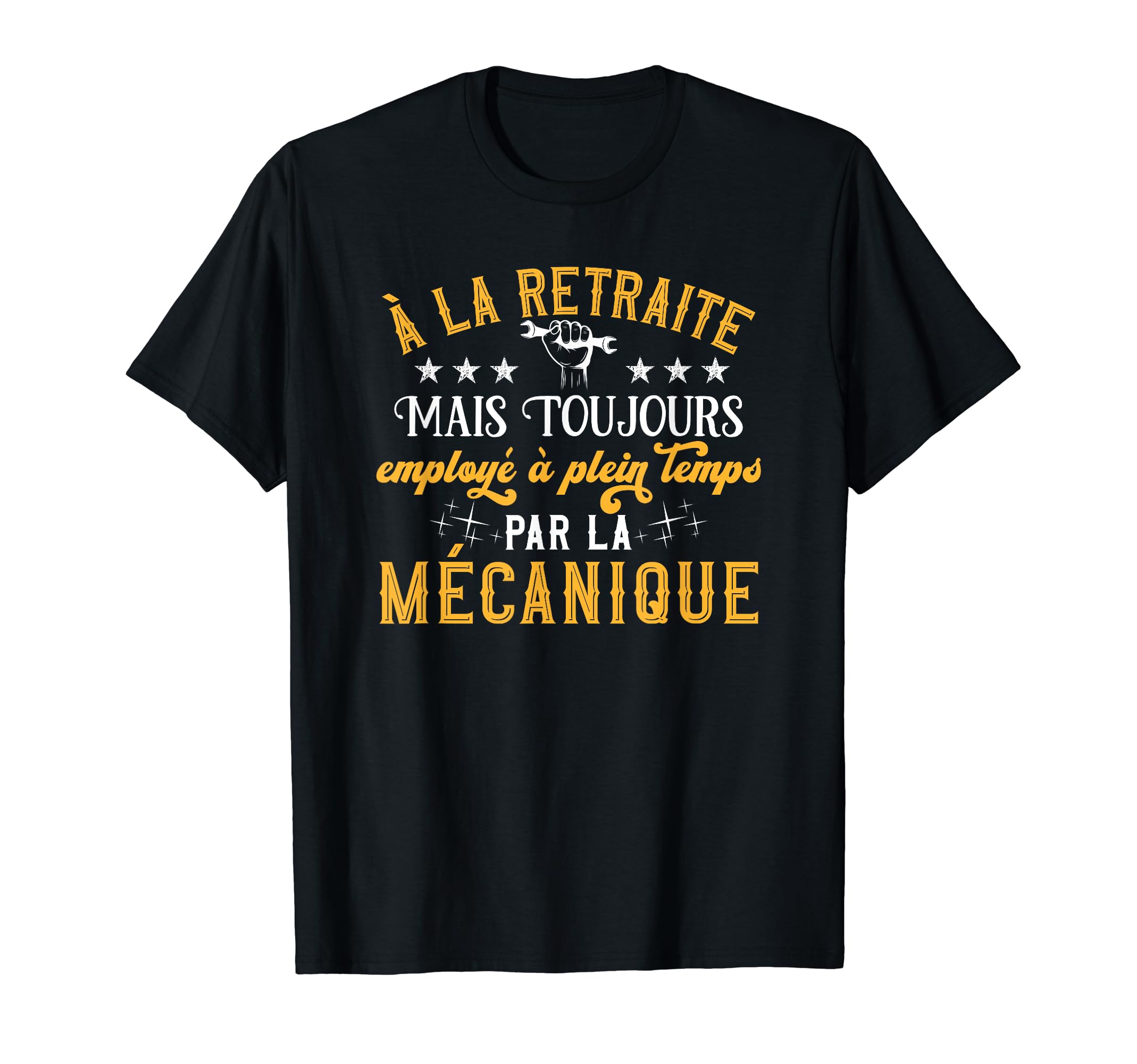 Cadeau Retraite Mécanicien Humour Mécanique Homme Mécano Tee T-Shirt ...