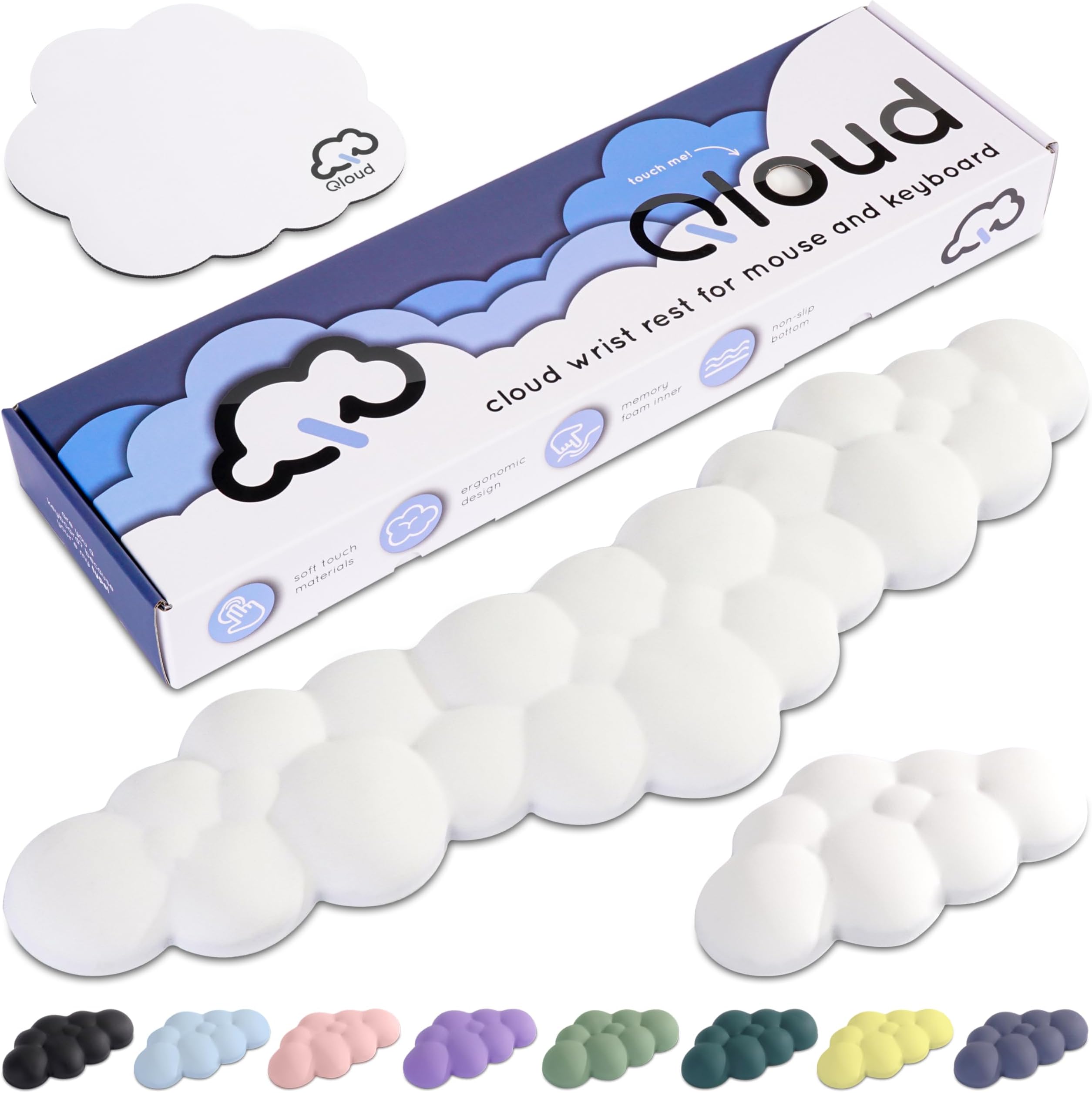 Amazon.com : Memory Foam Keyboard Wrist Rest Pad,Soft Toast Bread ...