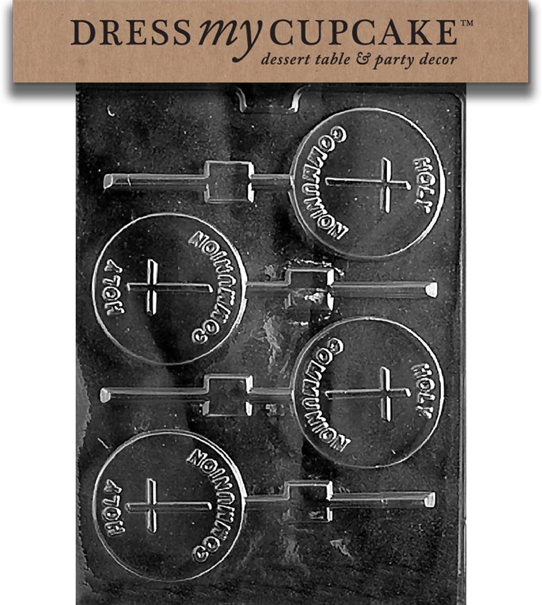 Amazon.com: Dress My Cupcake R026 Holy Communion Lollipop Chocolate ...