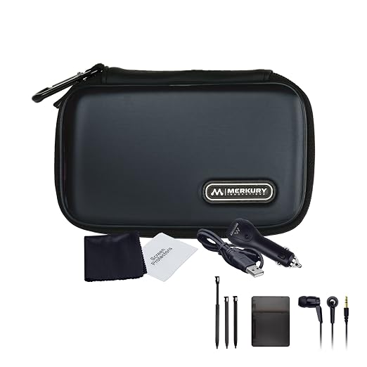 Amazon.com: Merkury Innovations 3Ds 12-Pc Starter Kit Blk : Video Games