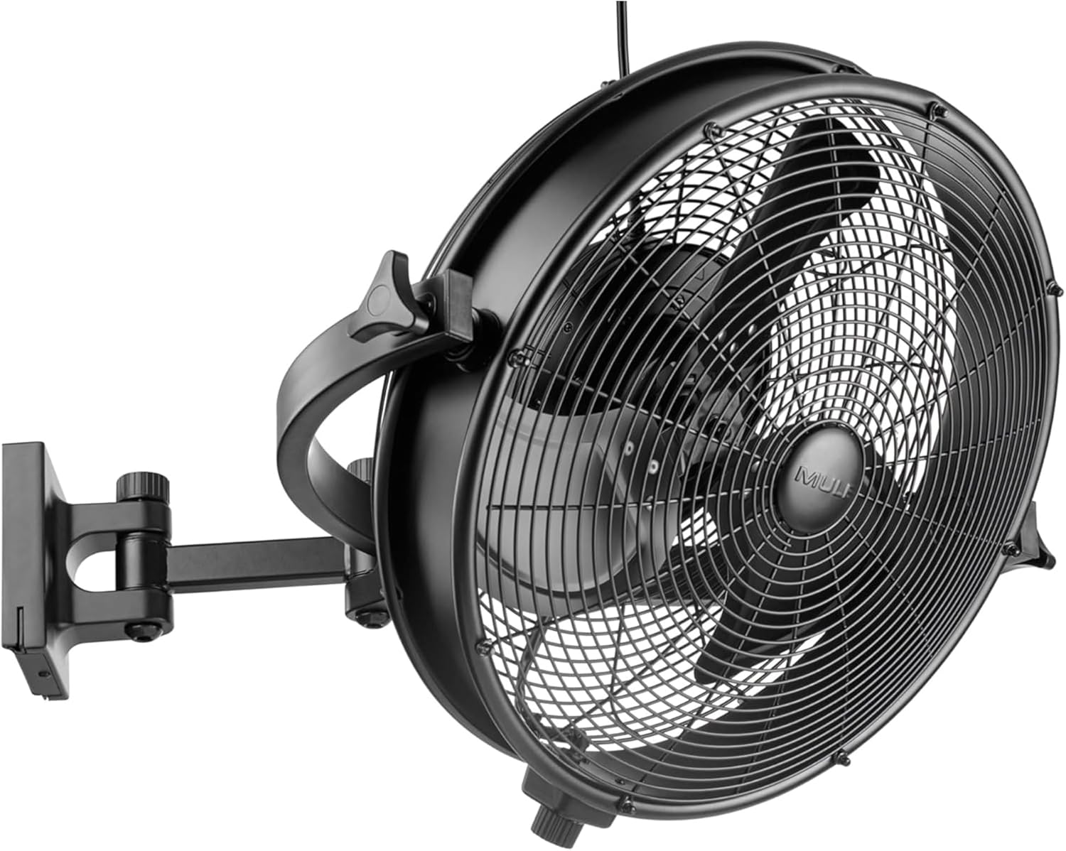 Amazon.com: MULE Outdoor 18" Inch Fan, Omni-Reach(TM) Extended Wall ...