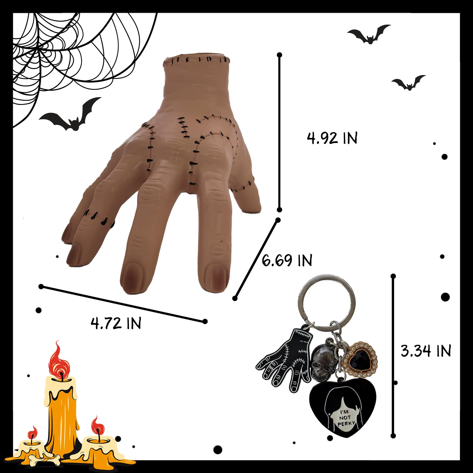 Snapklik.com : Fun-plus Wednesday Addams Thing, Addams Family Hand ...