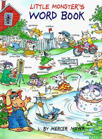 Amazon.com: Little Monster's Word Book: 9781577193999: Mercer Mayer: Books