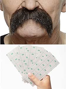 Amazon.com: Mustaches Self Adhesive Walrus Fake Mustache Double-Sided ...