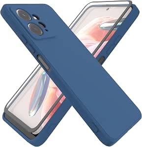 HHUIWIND Cover Compatibile con Xiaomi Redmi Note 12 4G (6,67") e Vetro ...