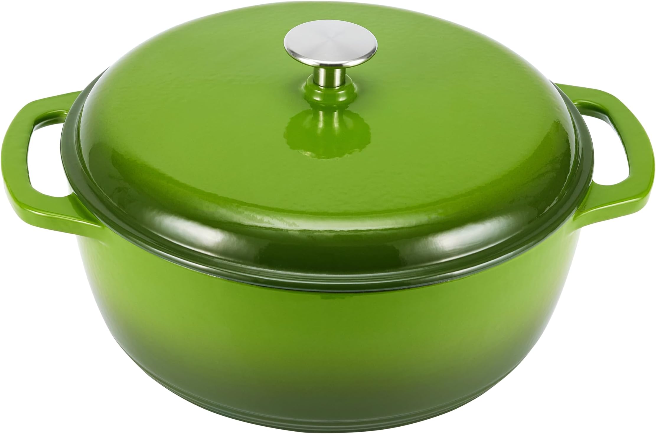 Amazon.com: Cuisinart Cast Iron Casserole, Mint Green, 7 Quart: Home ...
