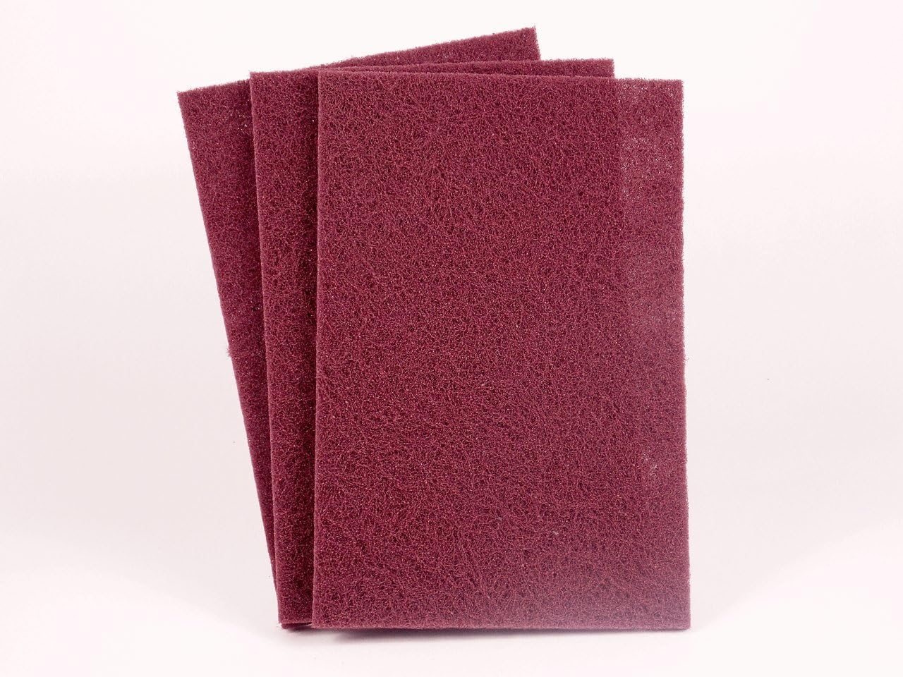 5 x Square Nylon Scouring Pads - Professional Industrial - Hand ...