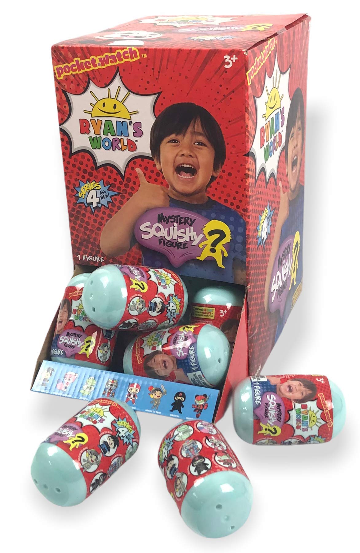 Ryans World Blind Bag Squishy Surprise Figure Pack, Blind, 60% OFF