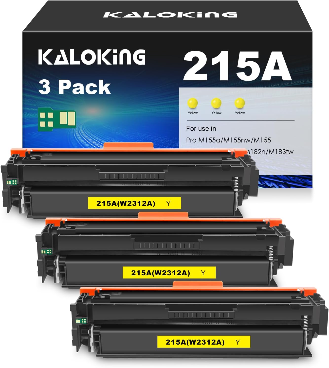 Amazon.com: (with chip) 215A Compatible Toner Cartridge Replacement for ...