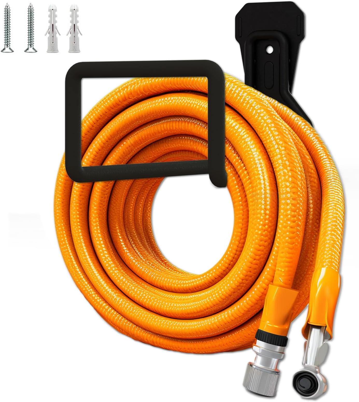Amazon.com: Adnee 2 Pack Garden Hose Holder - Heavy Duty Wall Mount ...