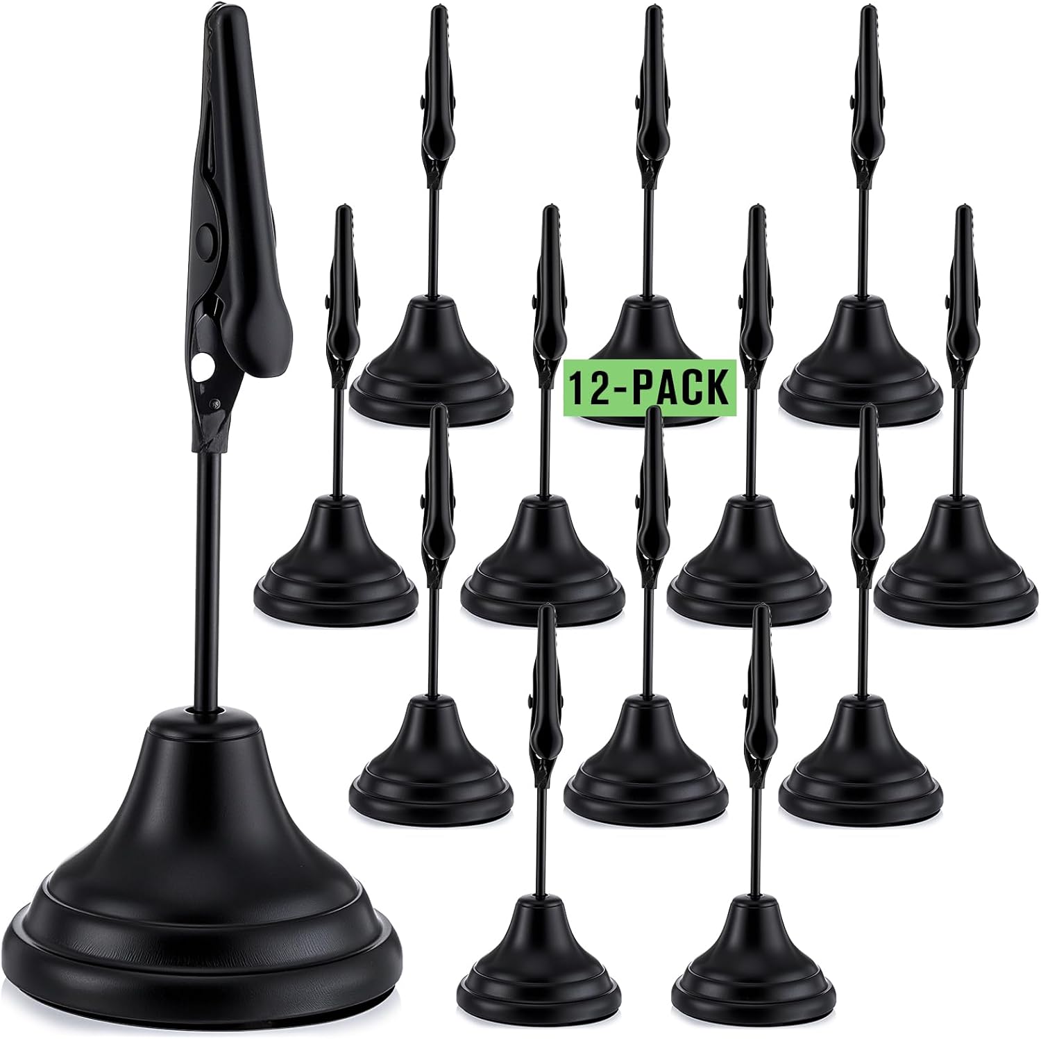 Amazon.com: Skyygemm 12 Pcs Table Number Holders 3 Inch Place Card ...