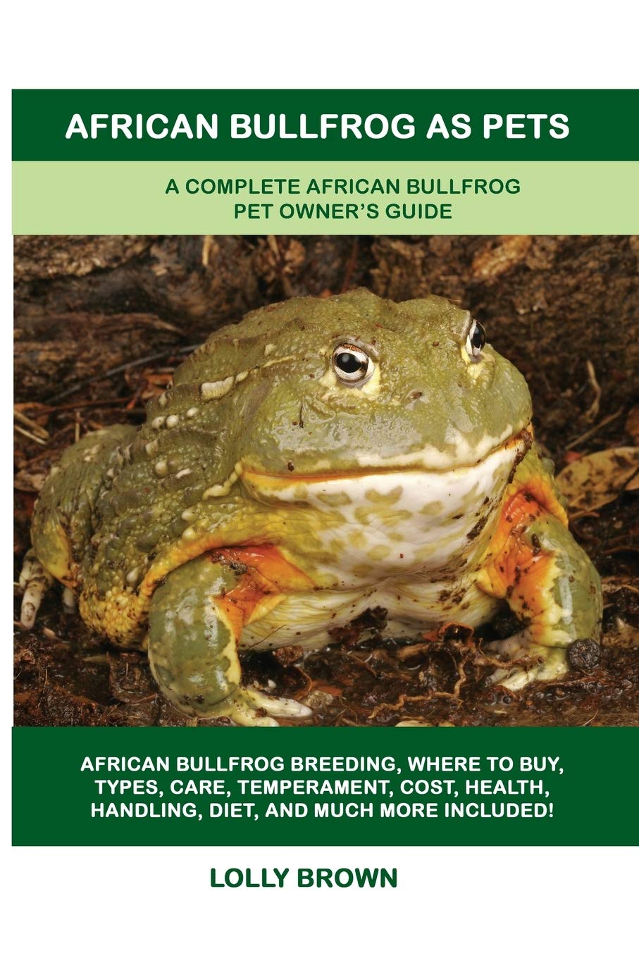 African Bullfrog as Pets: A Complete African Bullfrog Pet Owner's Guide ...
