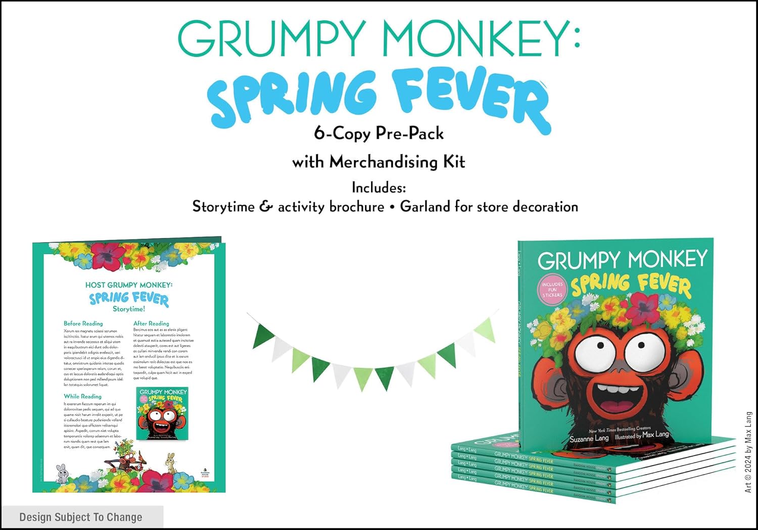 Buy Grumpy Monkey Spring Fever 6-Copy Pre-Pack with Me Book Online at ...