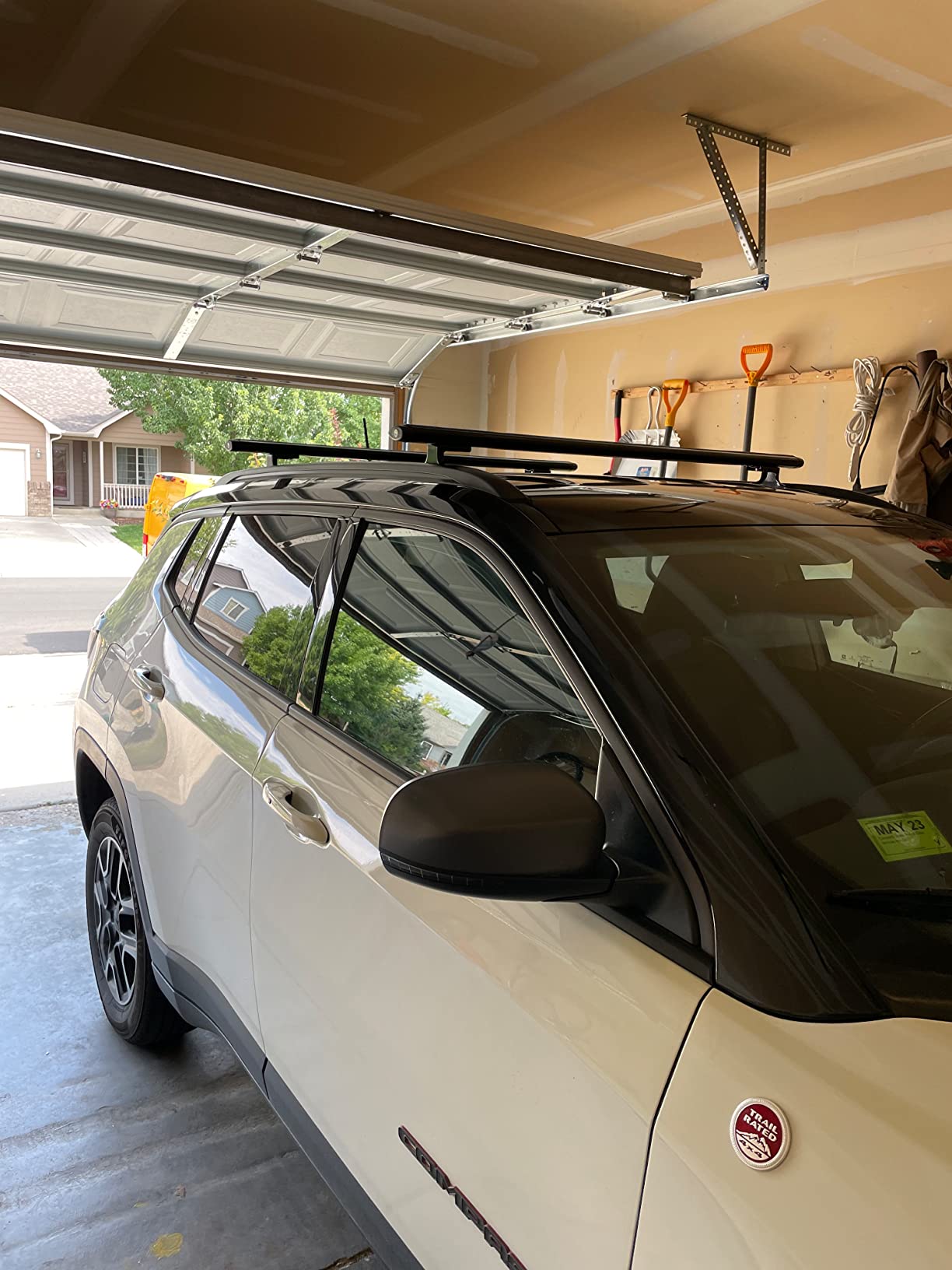 $14/mo - Finance PARTOL Compass Roof Rack Cross Bars for Jeep Compass ...