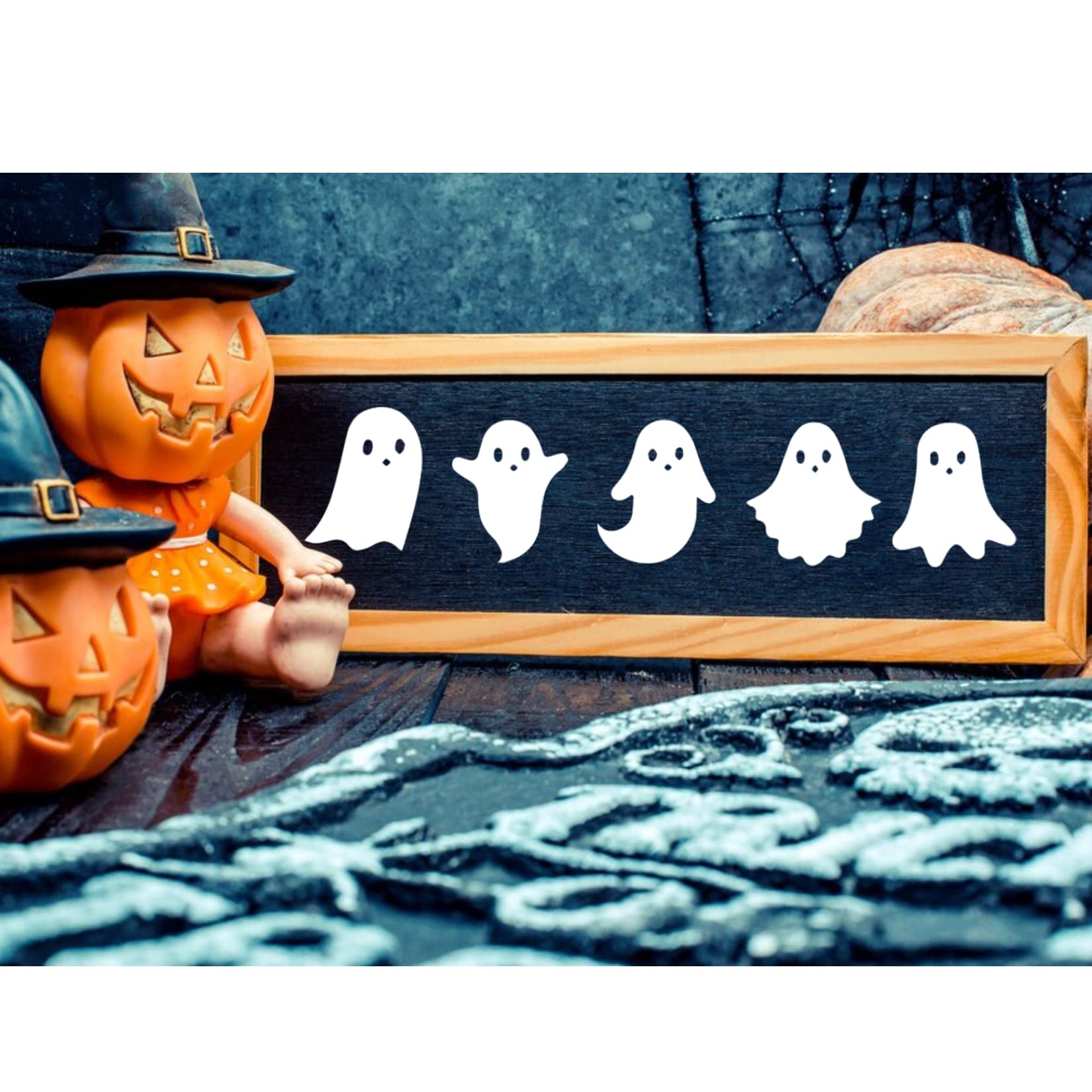 Halloween Ghost Stencils