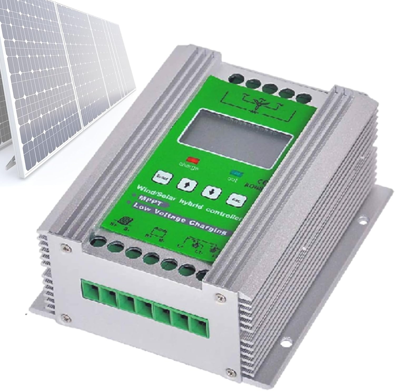 Amazon.com: 3000W Wind Solar Hybrid Charge Controller 12V/24V/48V Auto ...