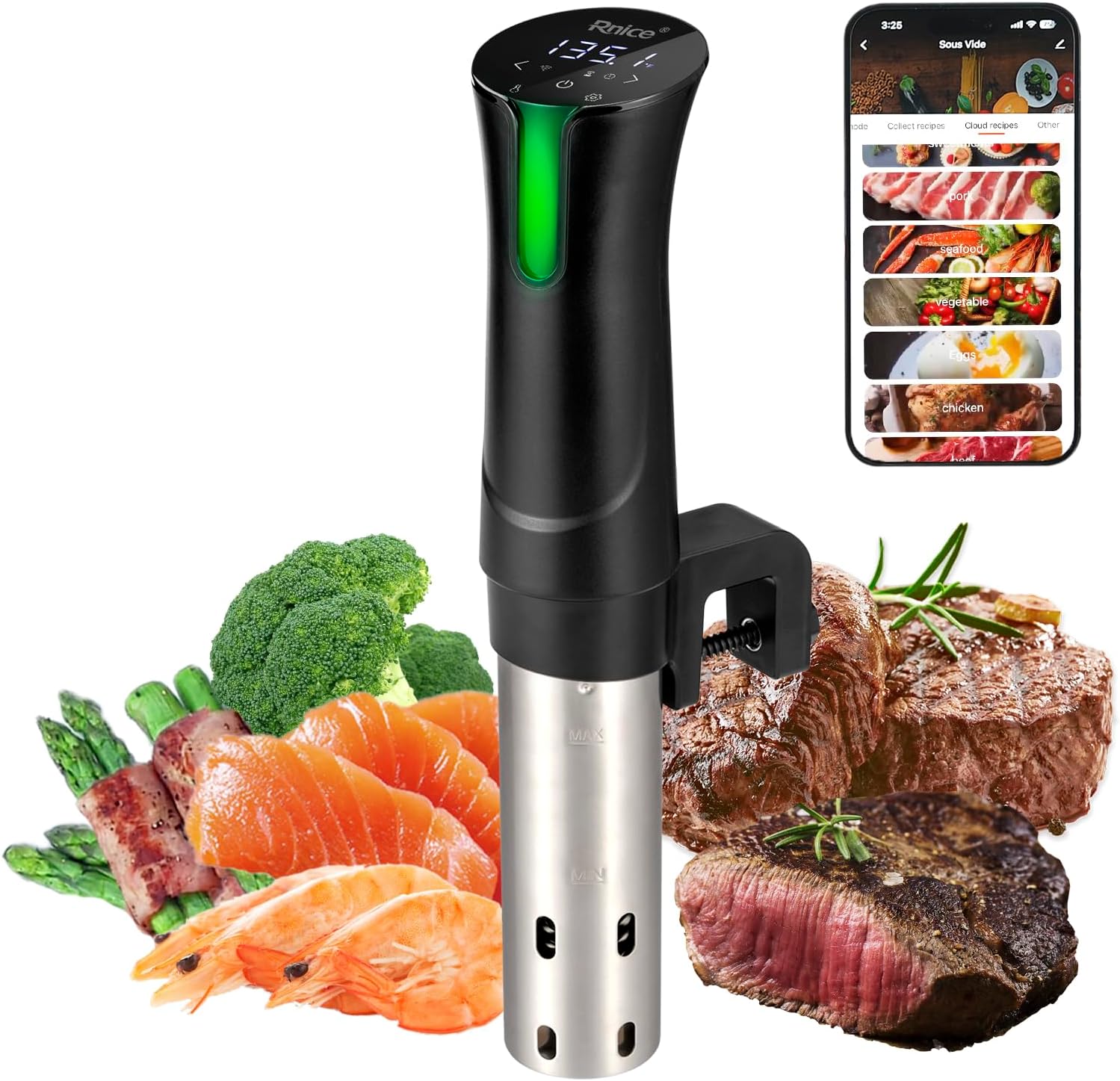 Amazon.com: Sous Vide Cooker Kit, Sous Vide Machines, Includes One ...